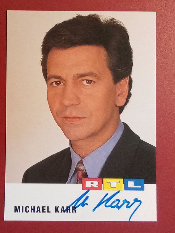 Michael Karr Autogramm signiert Fotopostkarte 10x15cm | Kaufen auf Ricardo