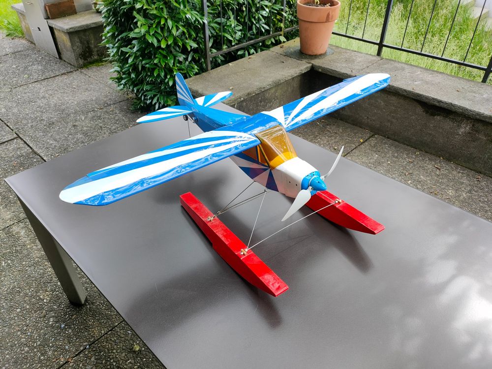 Piper Cup Schwimmerflugzeug Holzmodell | Kaufen auf Ricardo
