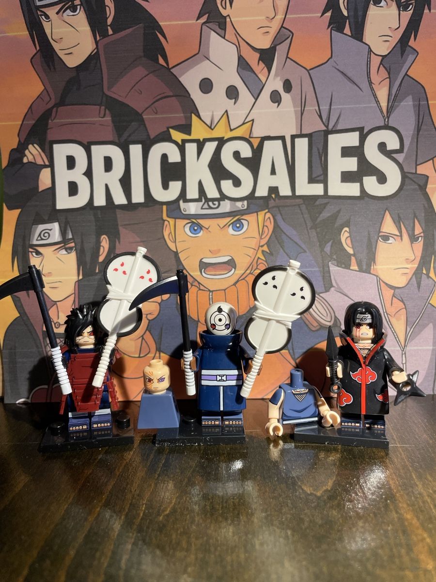 Naruto Madara Obito Itachi Uchiha Figur Lego-Komp. (Neu (gemäss ...