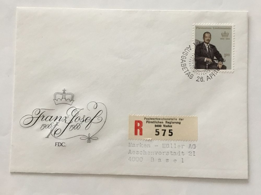 FDC Fürstentum Lichtenstein 1966 neu wertig (Neu (gemäss Beschreibung)) in Blauen für CHF 1.9 ...