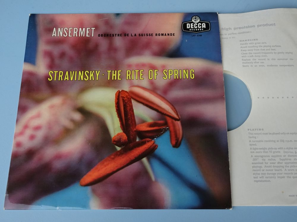 ANSERMET - Stravinsky: Rite of Spring - Decca LXT 5388 - NM (Gebraucht) in Basel für CHF 5 – mit ...