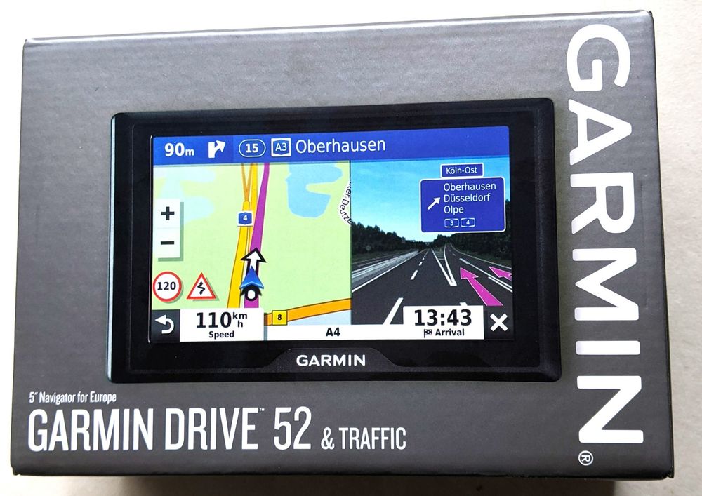Navi mit 5 Zoll Display - Garmin Drive 52 & Traffic (Neu und ...