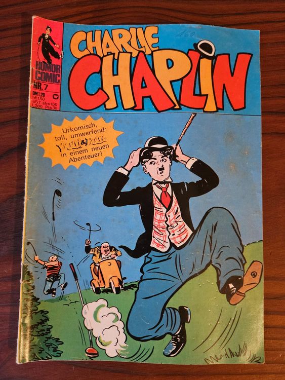 Charlie Chaplin Comic, Nr. 7, 1974 (Gebraucht) in Maseltrangen für CHF 1 – mit Lieferung auf ...