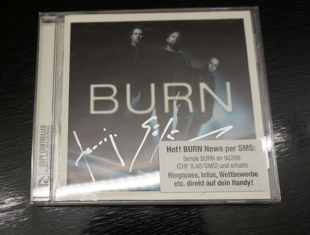 CD by Burn with Gölä originally signed by the Band (Neu und ...