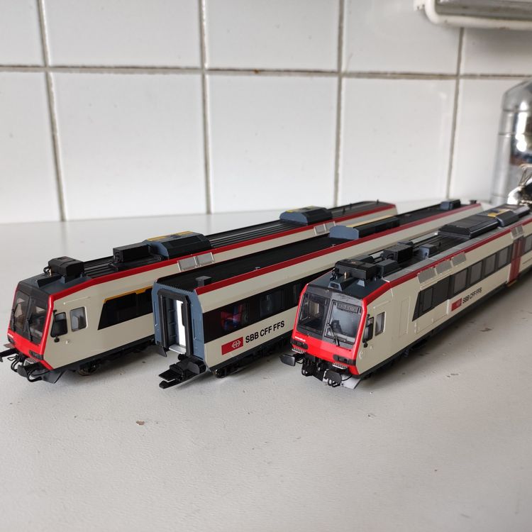 SBB Nahverkehrs-Pendelzug 3-teilig, Domino, Digital | Kaufen auf Ricardo