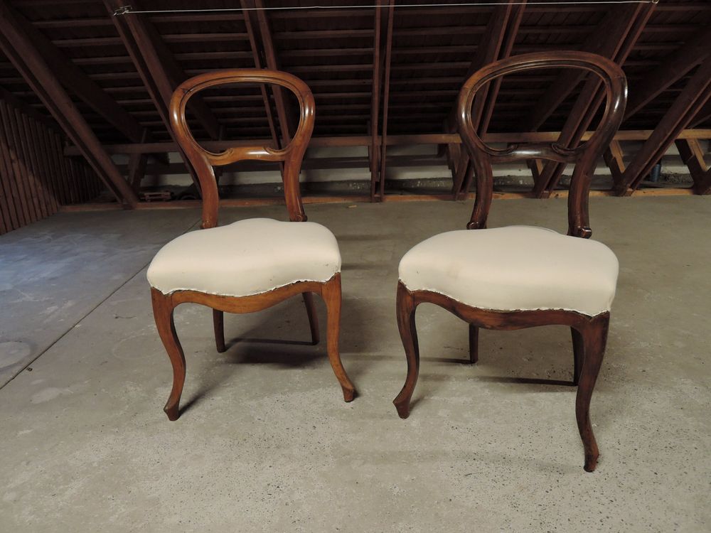 2x LOUIS XV Polster Stühle Esszimmer Stube Salon | Kaufen auf Ricardo