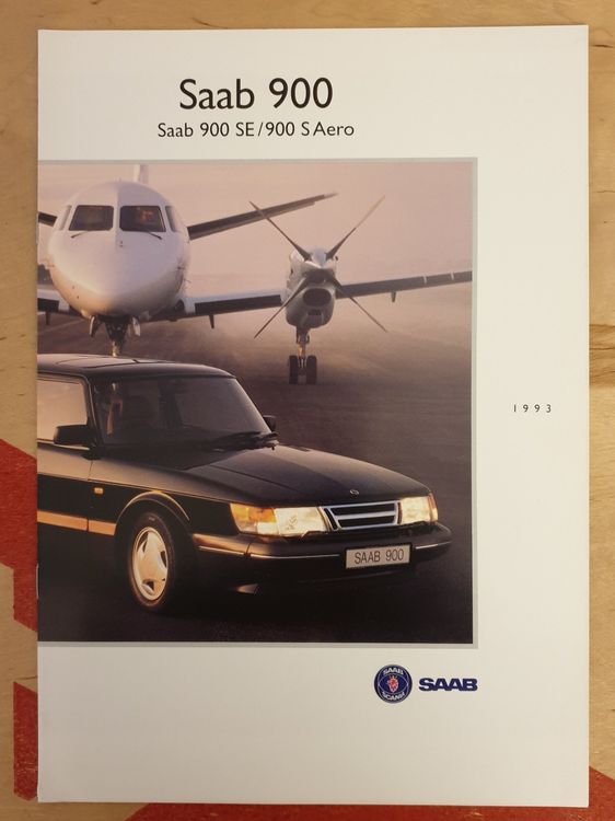 Prospekt Saab 900 SE/S Aero 1993 | Kaufen auf Ricardo