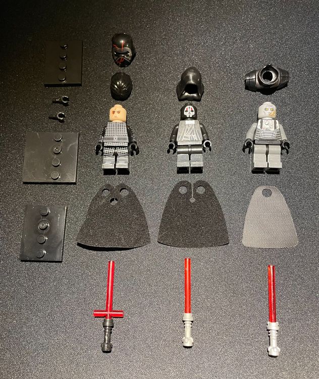 Lego Star Wars Kylo Ren Darth Nihilus Darth Malgus Custom (Neu (gemäss ...