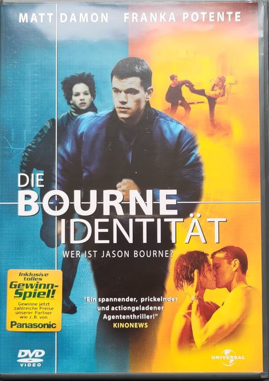 DVD DIE BOURNE IDENTITÄT MIT MATT DAMON (Gebraucht) in Unterramsern für CHF 1 – mit Lieferung ...