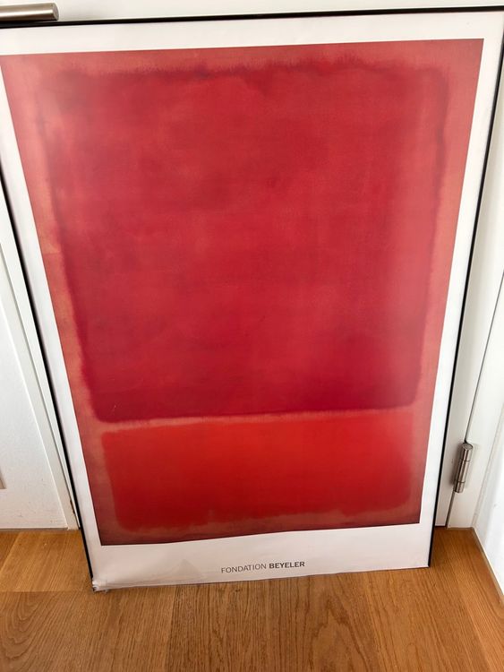 Poster Fondation Beyeler Mark Rothko Red (Gebraucht) in Baden für CHF ...