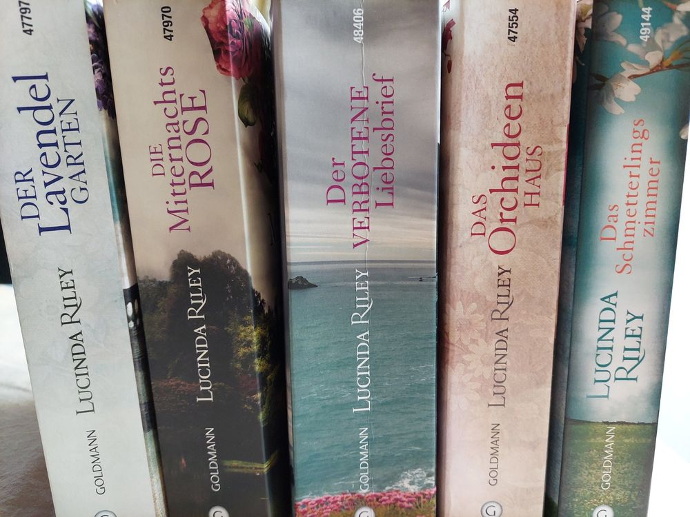 Lucinda Riley * 5 Bücher * Lavendelgarten, Orchideenhaus etc (Gebraucht ...