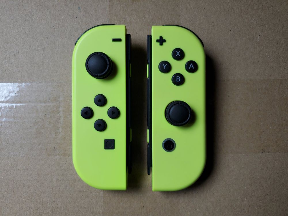 Nintendo Switch Neon Yellow Joy-Con/Joy-Cons Controllers | Kaufen auf ...