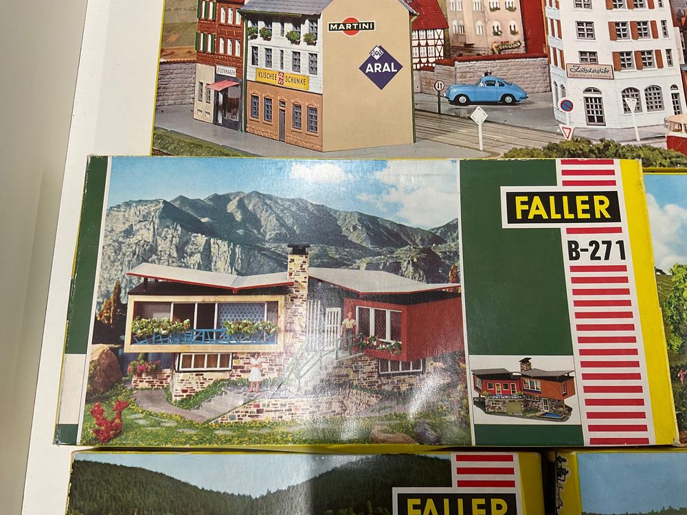 Faller Konvolut an Bausätze H0 B925, 271, 267, 255 und 222 (Neu (gemäss ...