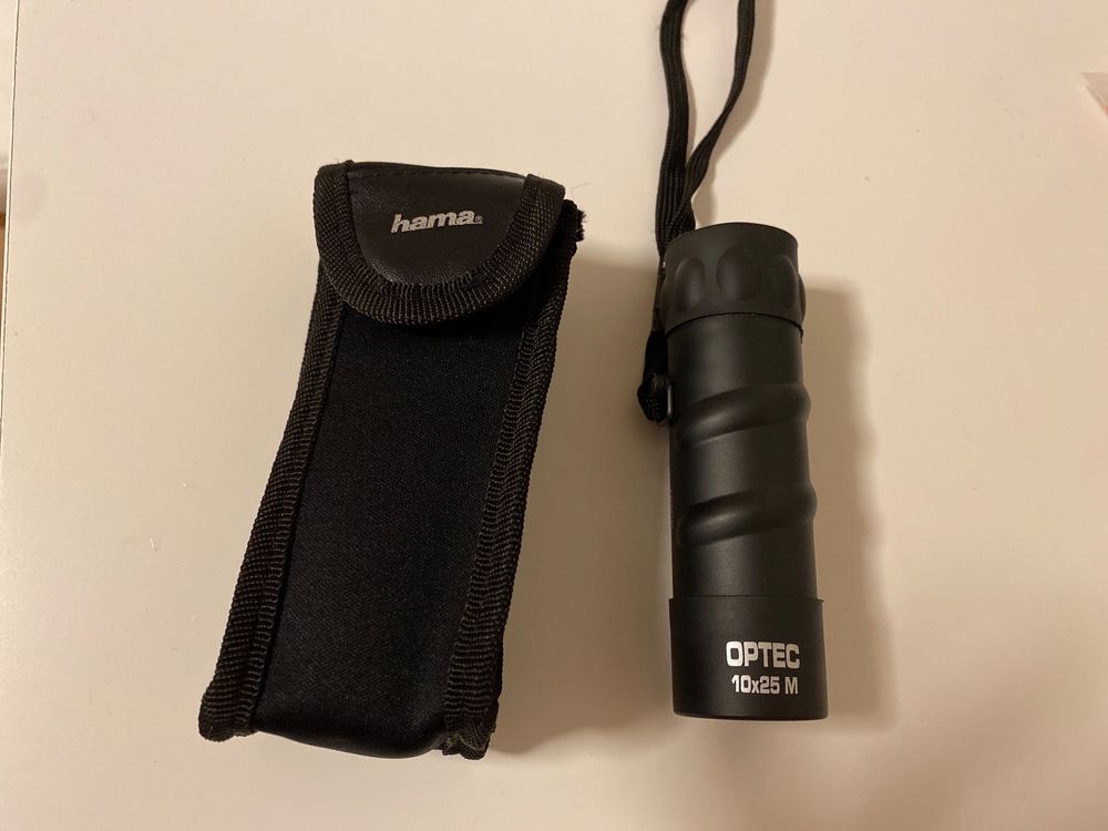 Fernrohr klein OPTEC 10x25M hama | Kaufen auf Ricardo