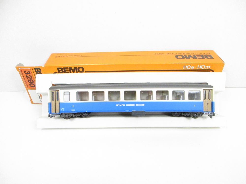 Bemo H0m 3290 MOB Personenwagen 2. Klasse B 201 (Neu und originalverpackt) in Olten für CHF 45 ...