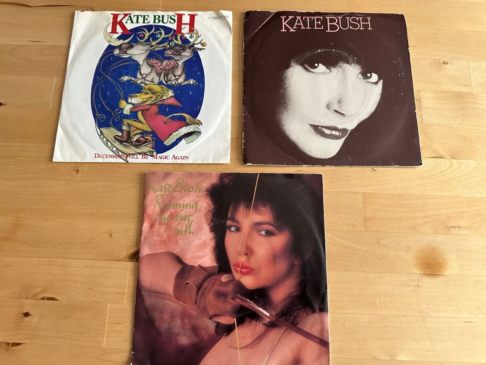 KATE BUSH tolle Singel Sammlung Running up the hill Kult | Kaufen auf ...