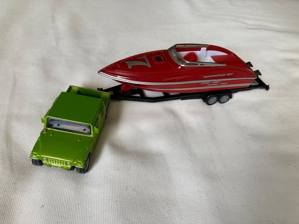 SIKU Jeep mit Anhänger und Boot | Kaufen auf Ricardo