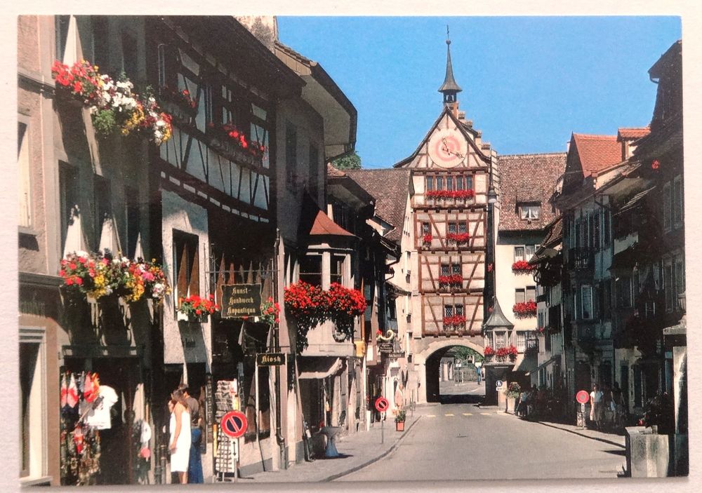 Stein am Rhein, Hauptstrasse mit Untertor (Gebraucht) in Fétigny für CHF 1 – mit Lieferung auf ...