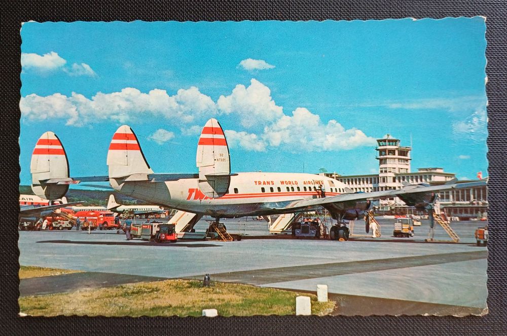 AK Flughafen Zürich LOCKHEED STARLINER Aviatik (Gebraucht) in Brittnau für CHF 4 – mit Lieferung ...