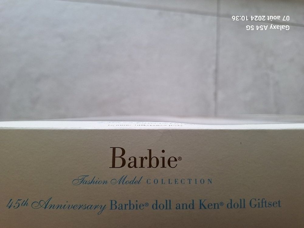 Coffret 45 ans Barbie et Kenn, dans Coffret de collection (Neuf avec ...