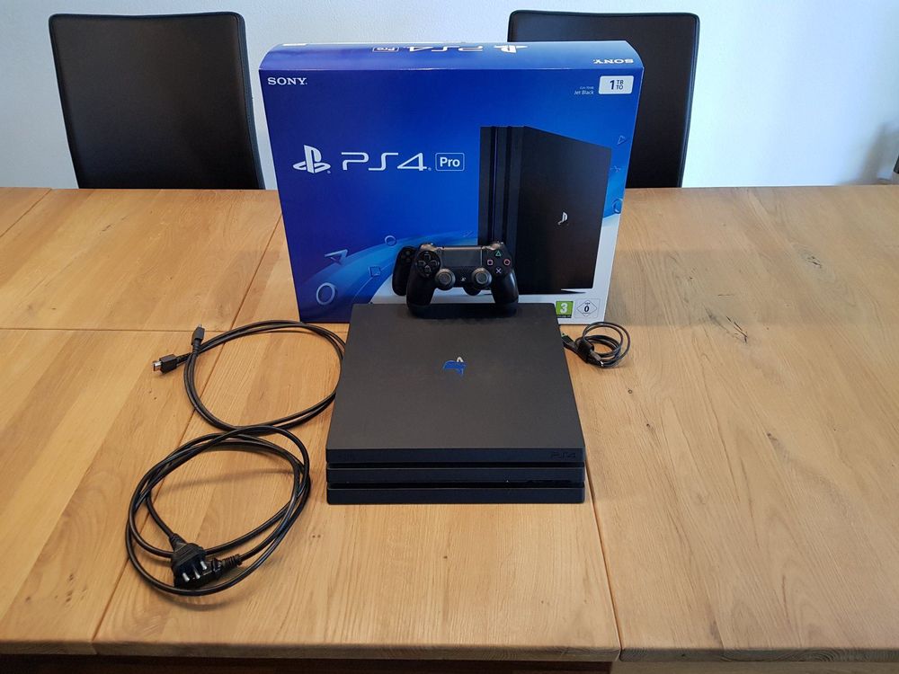 Playstation 4 Pro, 1TB, inkl. Controller (Gebraucht) in Würenlos für CHF 190 – mit Lieferung auf ...