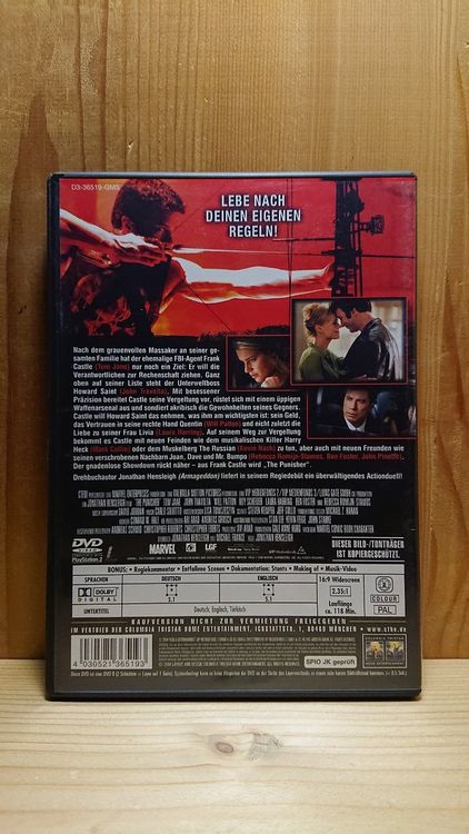 THE PUNISHER DVD mit Tom Jane und John Travolta (Gebraucht) in Wilderswil für CHF 1.9 – mit ...