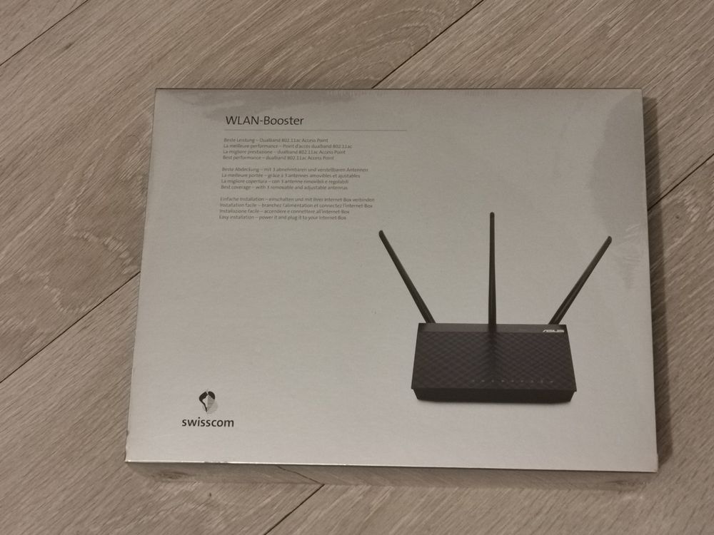 Swisscom WLAN-BOOSTER ASUS (Neu und originalverpackt) in Grolley für ...