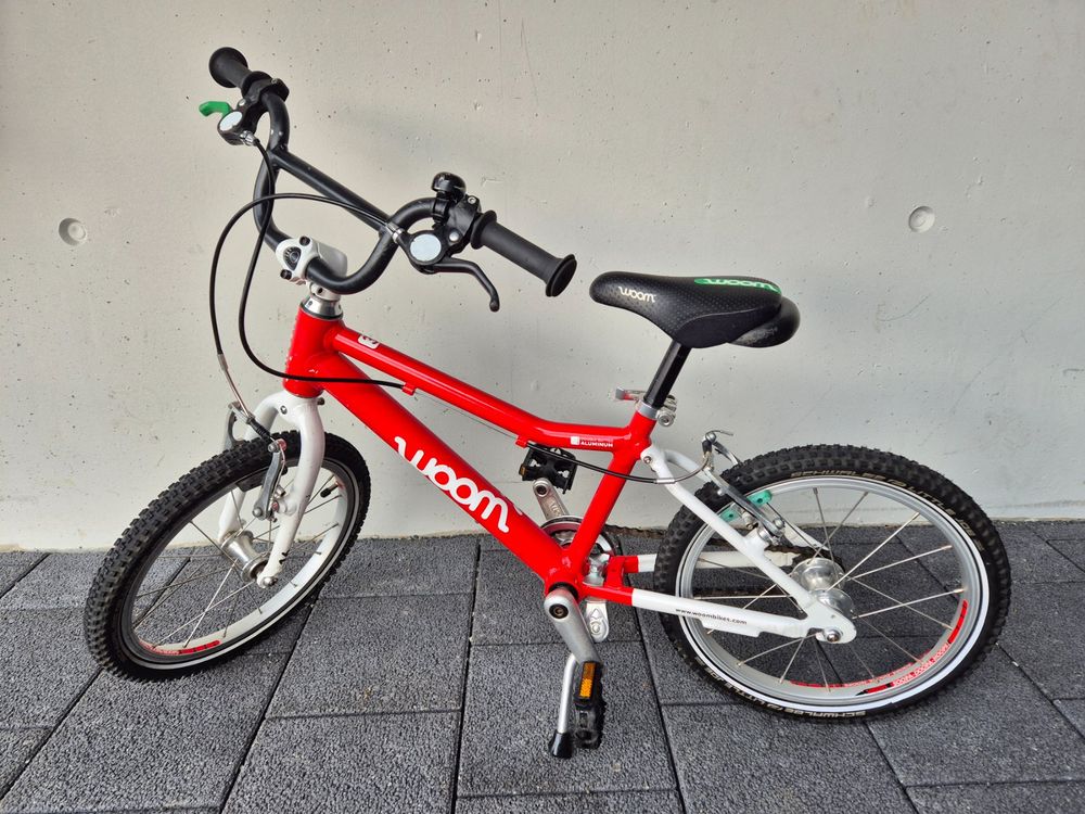 WOOM 3 Kinderfahrrad rot | Kaufen auf Ricardo