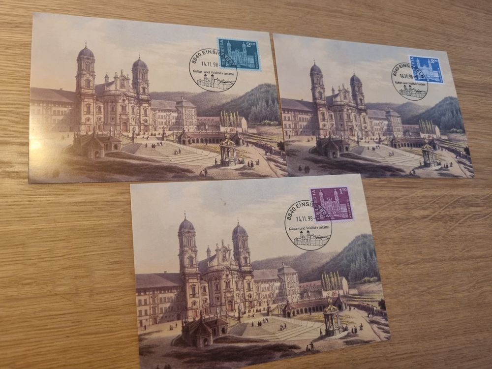 1998 Maximumkarten Einsiedeln (Gebraucht) in Arni AG für CHF 15 – mit Lieferung auf Ricardo kaufen