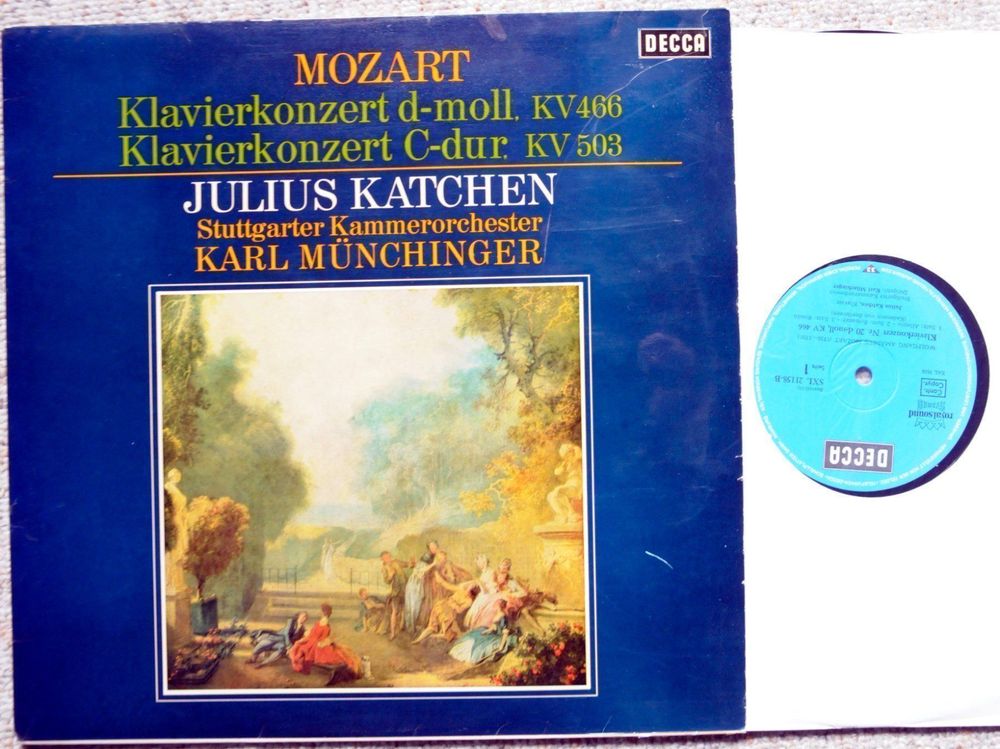 Mozart Julius Katchen Klavierkonzert - Decca LP GEWASCHEN (Gebraucht) in Unterseen für CHF 9 ...
