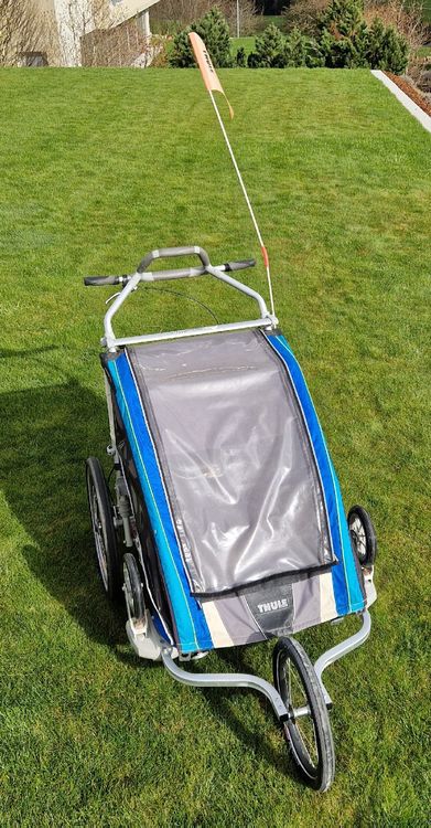 THULE Chariot CX2 + Buggy Set + Jogging Kit + 2x ezHitch (Gebraucht) in Tramelan für CHF 420 ...