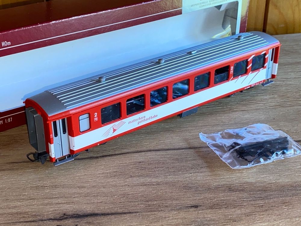 AEMA 101042-1 H0m Bemo MGB 2Kl Wagen B 4266 Neu Portofrei (Neu und originalverpackt) in Belp für ...