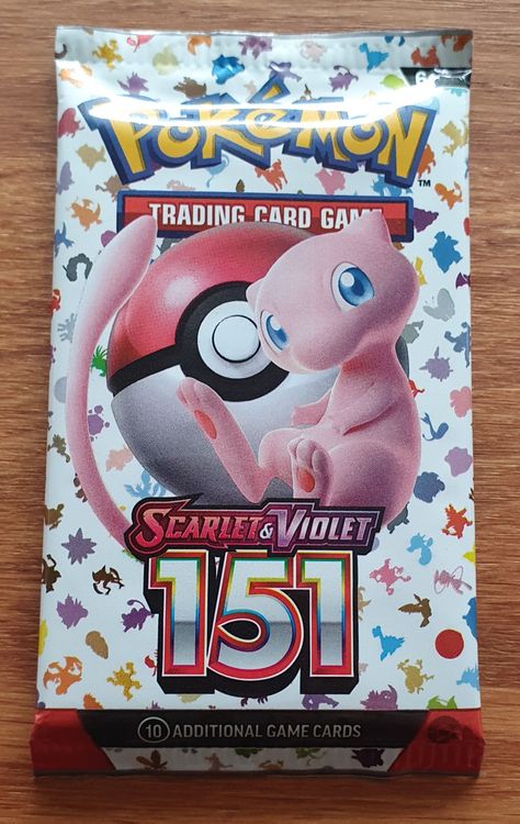 Pokemon 151 - Mew - Seltenes Booster Pack - Englisch (Neu und ...