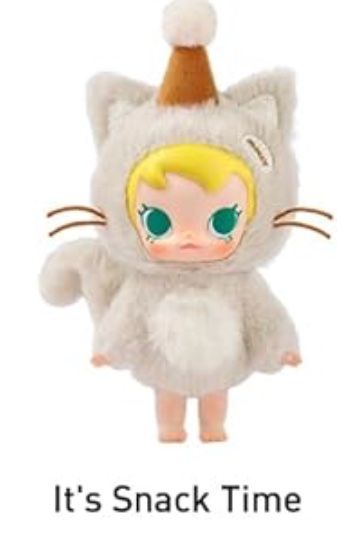 POP MART Baby Molly Pocket Friends Series IT'S SNACK TIME (Neu und ...