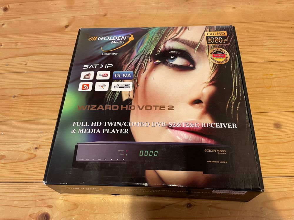 Golden Media Wizard HD Vote 2 Receiver (Gebraucht) in Pusserein für CHF ...
