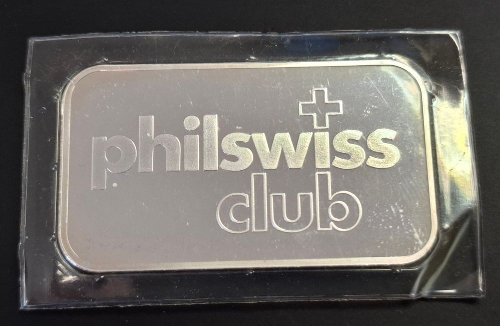 Barren Philswiss 1 Unze Silber (Gebraucht) in Bern 14 für CHF 36 – mit ...