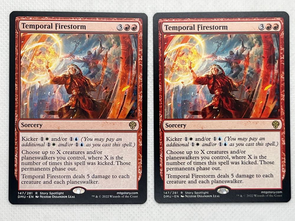 Magic the Gathering: Temporal Firestorm (2 Stück) (Gebraucht) in ...