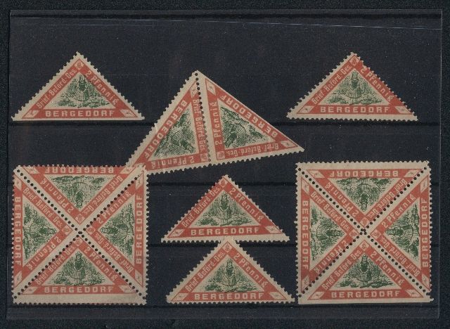 Briefmarken Hamburg-Bergedorf, Marken de (Gebraucht) in Berlin für CHF ...