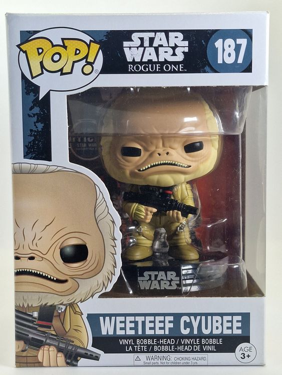 Funko Pop! - Star Wars - Weeteef Cyubee 187 (Gebraucht) in Düdingen für CHF 9.9 – mit Lieferung ...