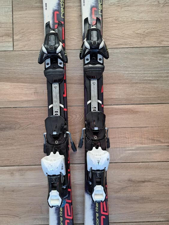 Atomic Redster SL 145cm Slalom-Rennski mit Platte (Gebraucht) in Kallern für CHF 140 – nur ...