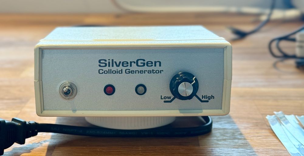 SilverGen SGE6-EURO – Générateur d’argent colloïdal (Neu (gemäss ...