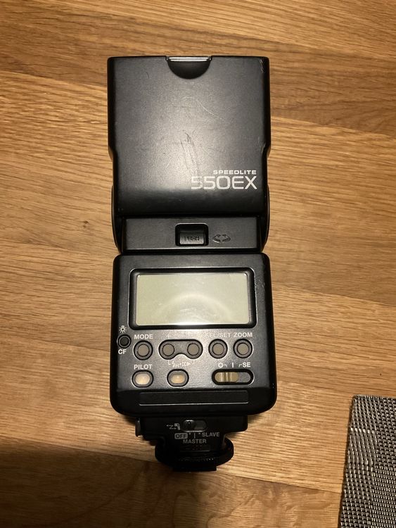 Canon Speedlite 550EX Blitzgeraet (Gebraucht) in Nuglar für CHF 20 ...