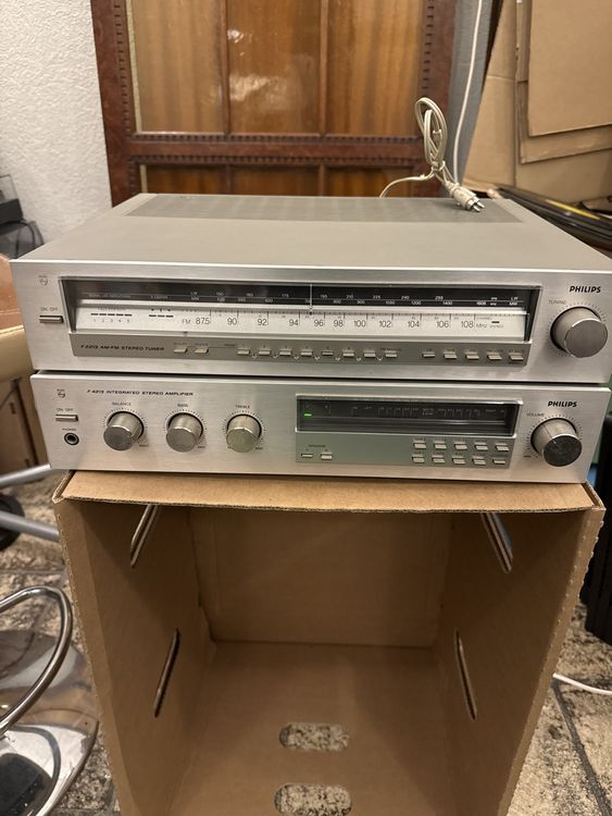 Philips Tuner + Amplifier Stereo Vintage | Kaufen auf Ricardo