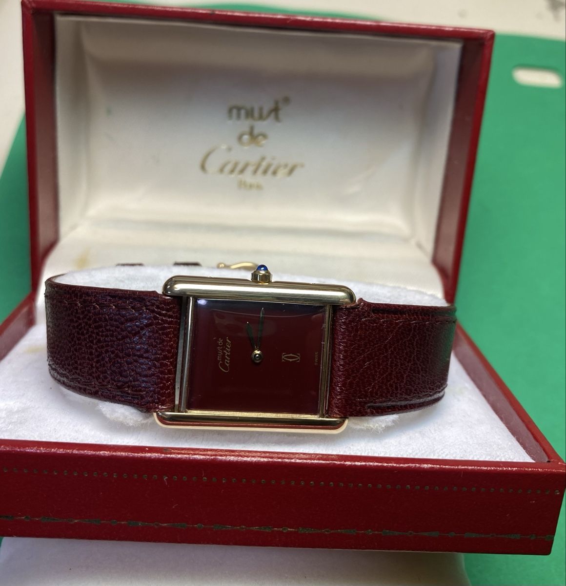 Cartier Tank Must de Cartier Argent 925 Vergoldet (Gebraucht) in Zürich ...