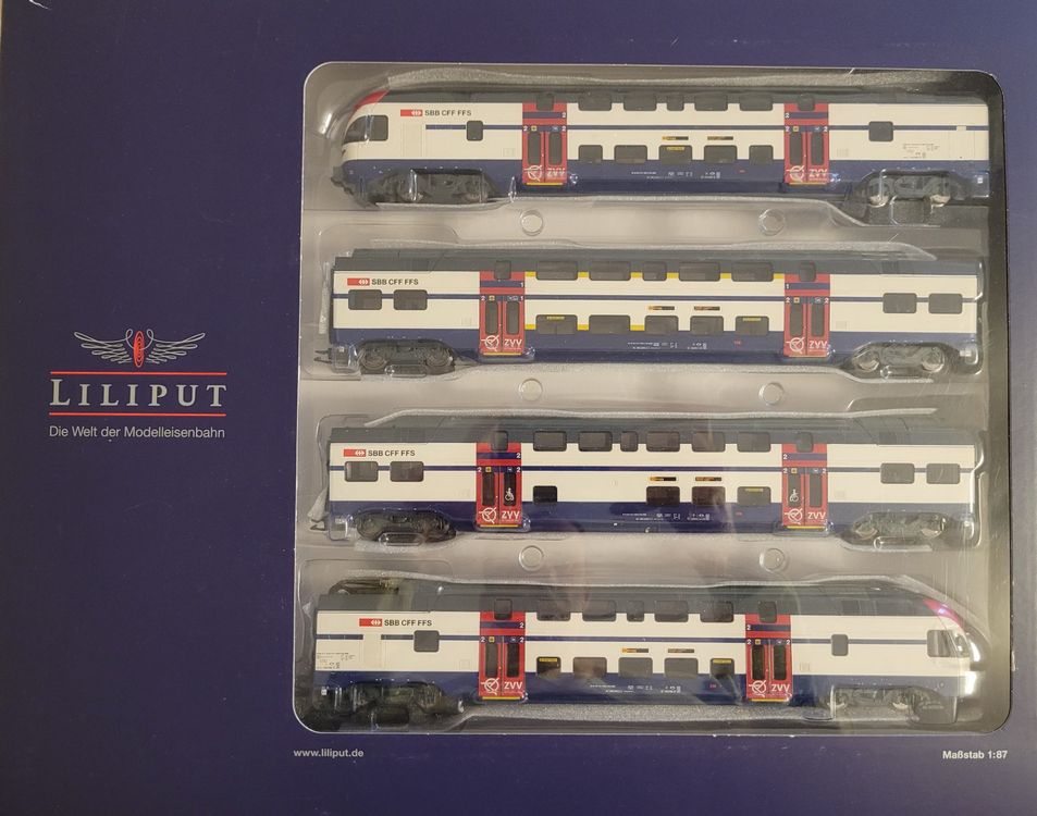 Liliput RABe 511 005 SBB - ZVV Epoche VI 6-Teiler (Neu und originalverpackt) in Riken AG für CHF ...