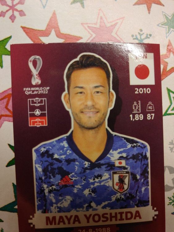 Panini WM 2022 JPN 9 Maya Yoshida | Kaufen auf Ricardo