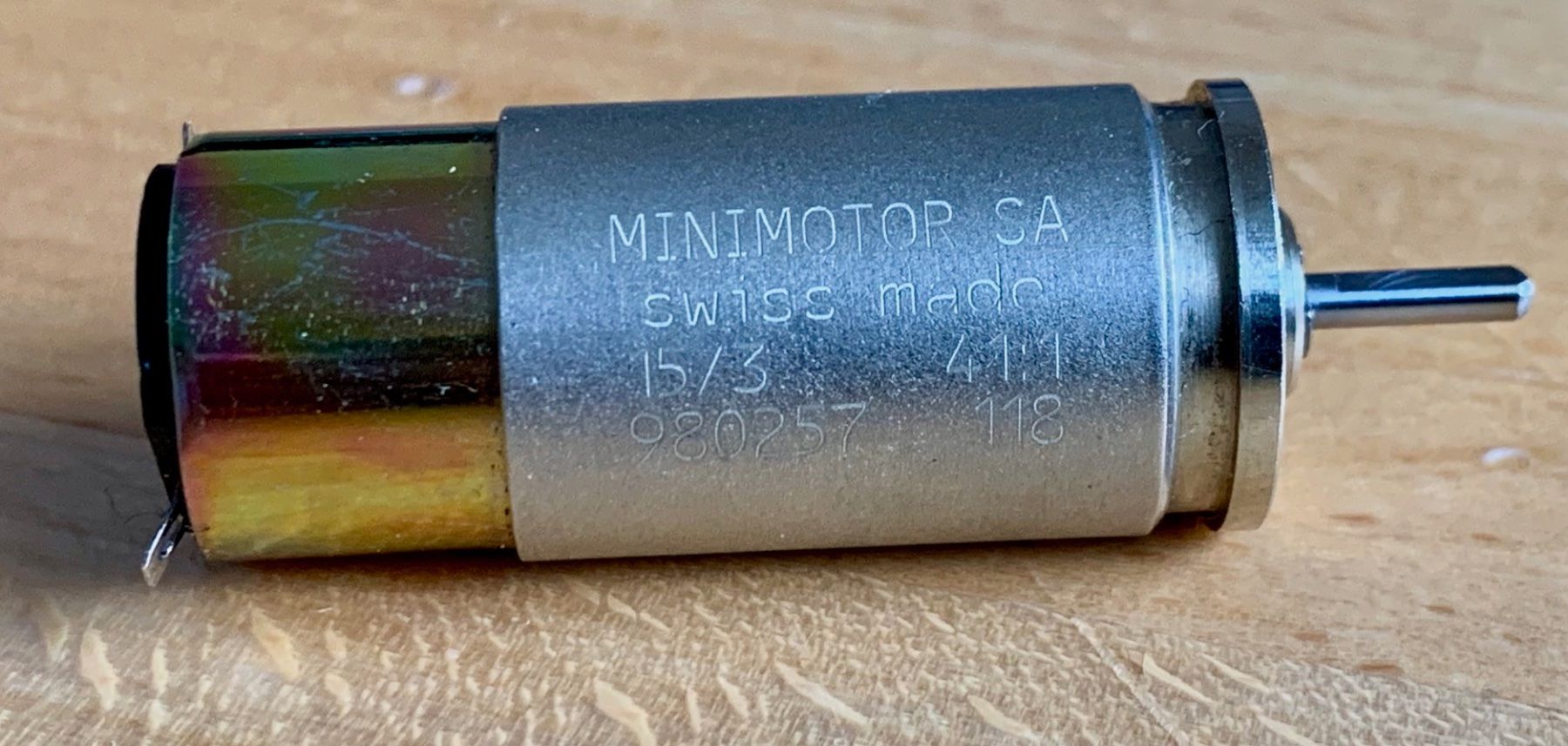 Minimotor CH Getriebemotor 41:1 DC 12 Volt - 16 x 38mm (Neu und ...