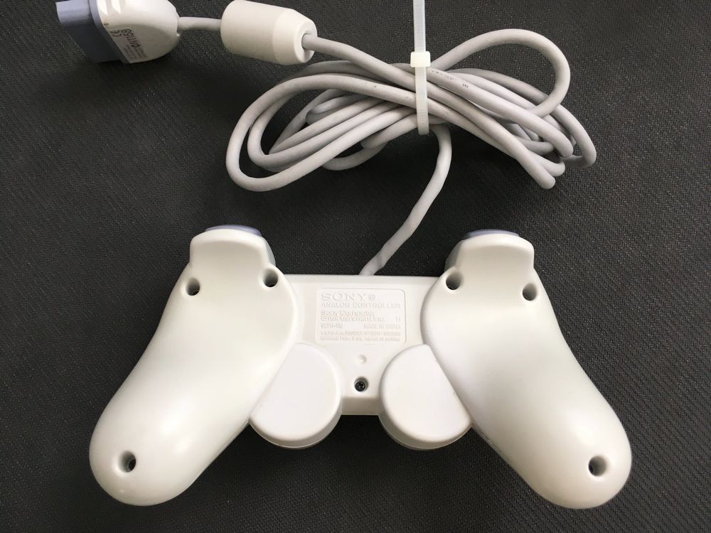 PS1 Playstation 1 Controller (Weiss) Joystick Dual Shock (Gebraucht) in ...
