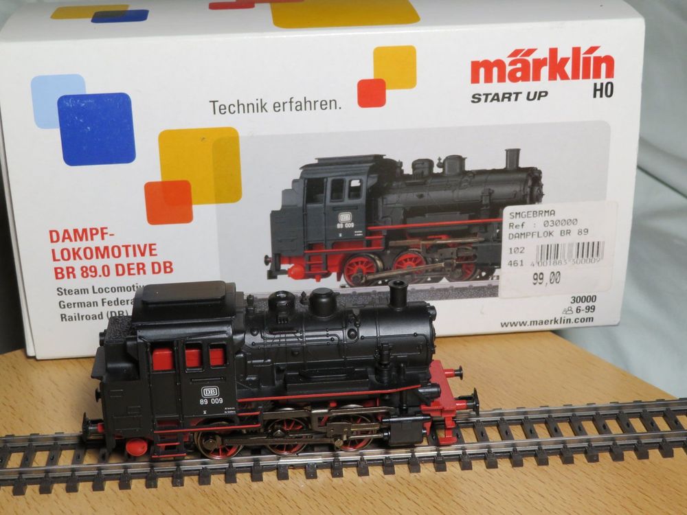 30000 Märklin HO DB BR 89.0 Dampflok | Kaufen auf Ricardo