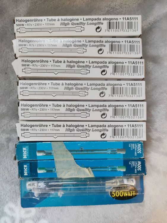 Halogenröhre 500W R7s | Kaufen auf Ricardo